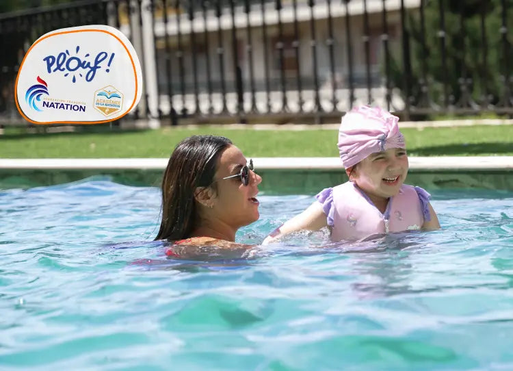 Learn to swim in 30 months thanks to Plouf!