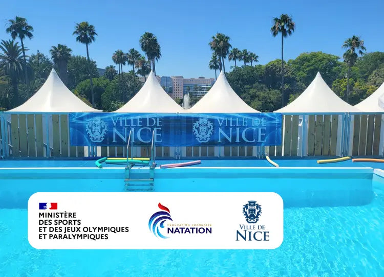 Plouf s'engage dans l'opération J'apprends à Nager 2024 à Nice – Plouf!
